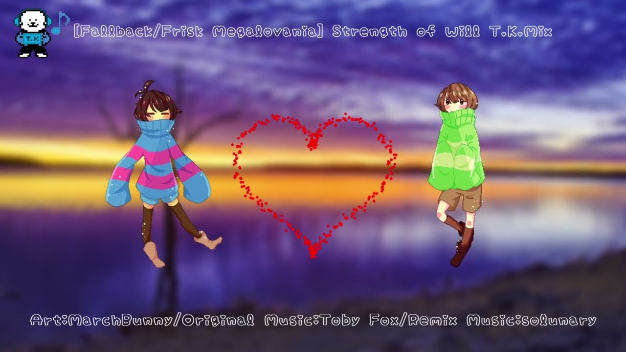 [Fallback/Frisk Megalovania] Strength of Will T.K.Mix - YouTube