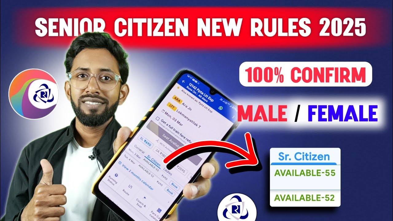 IRCTC Senior Citizen Age Limit ? Senior Citizen Ticket Book Online ...