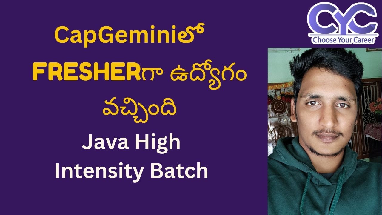 Fresherగా ఉద్యోగం వచ్చింది Java High Intensity Batch | java pay after placement course in ...