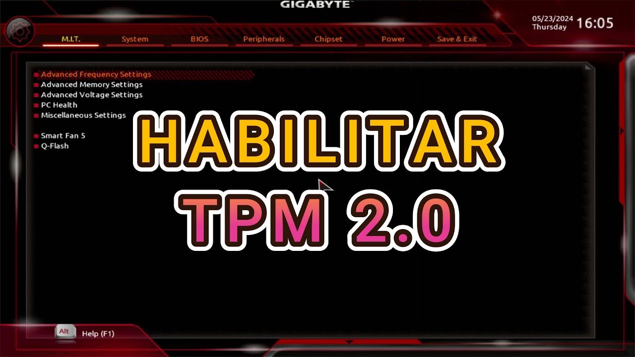 Cómo habilitar TPM 2.0 en AMD para instalar Windows 11 - YouTube