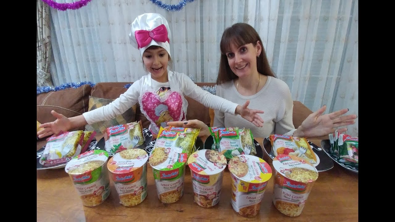 İNDOMİE NOODLE CHALLENGE.EN ÇOK BİLENE BÜYÜK SÜRPRİZ.VİDEO SONUNA ...