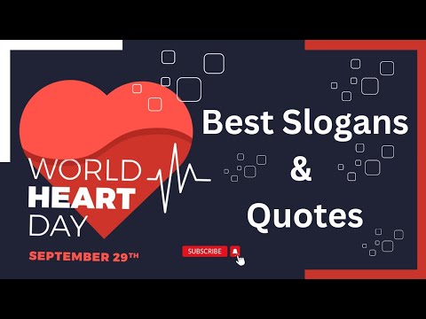 World Heart Day 2022|Slogan on World Heart Day|Best Healthy Heart ...