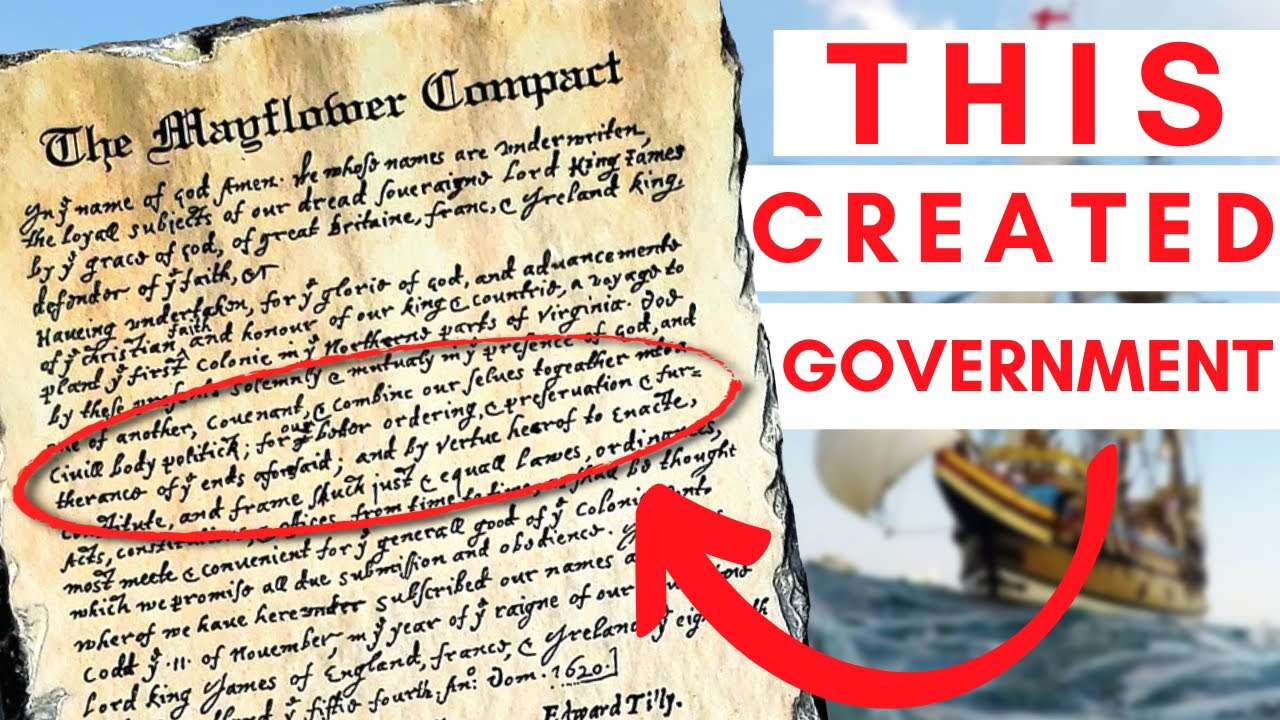 The Mayflower Compact: America's FIRST Self-Government Document - YouTube