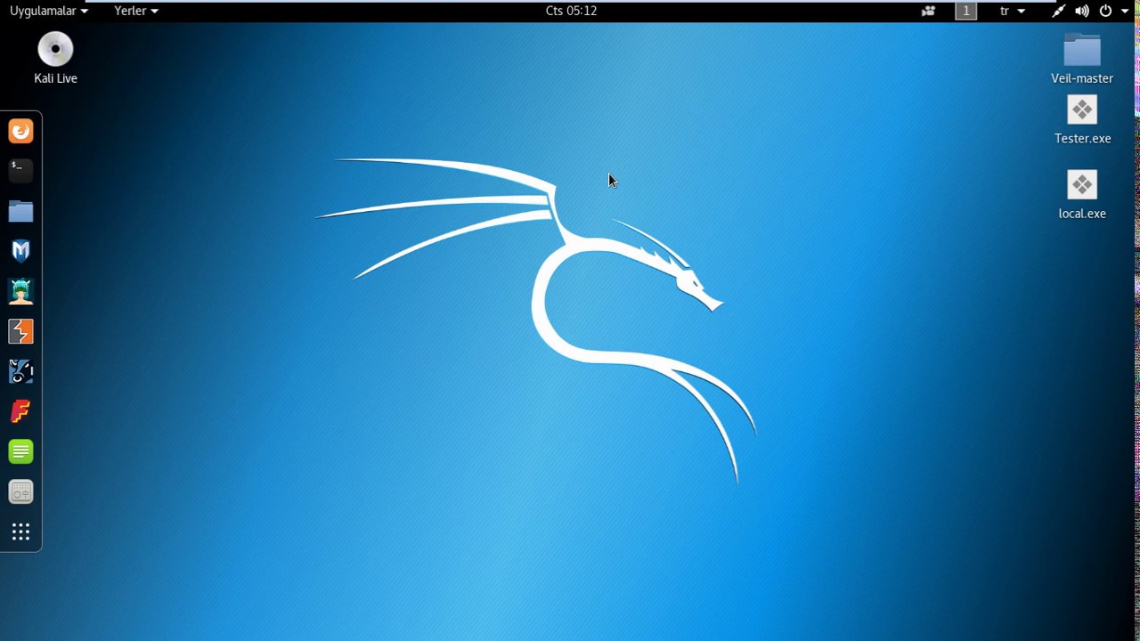 Kali Linux Sızma Eğitimi 5 [Veil Framework] | Rain - YouTube
