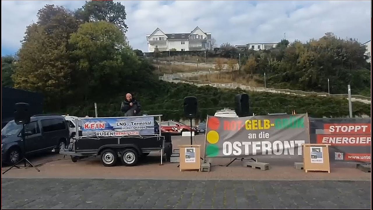 Carsten Jahn auf Rügen:"Wo seid ihr Bürger?" Sassnitz:19.10.2024 Quelle ...