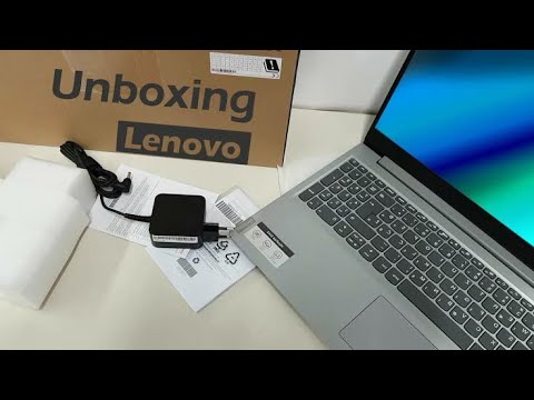 Lenovo 81W8 laptop unboxing... - YouTube