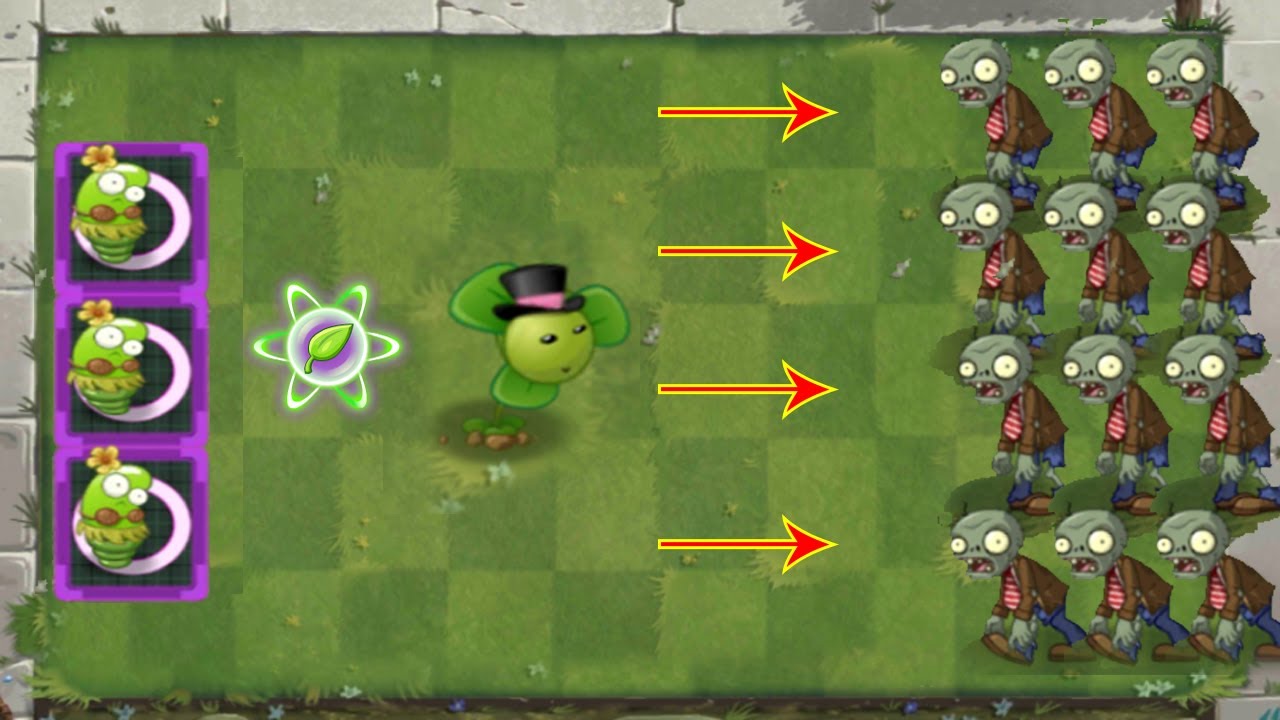 Plants vs Zombies 2 Spring Bean vs Blover - YouTube