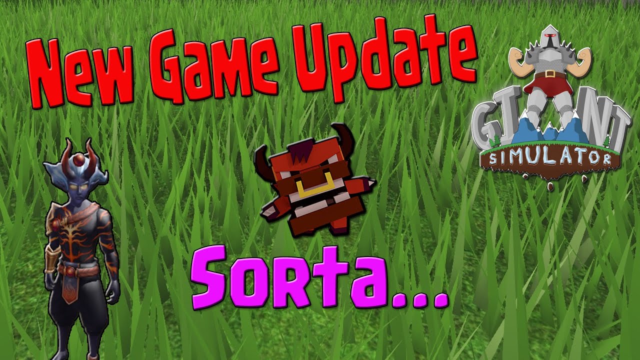 ROBLOX - Giant Simulator: New Game Update (Sorta) - YouTube