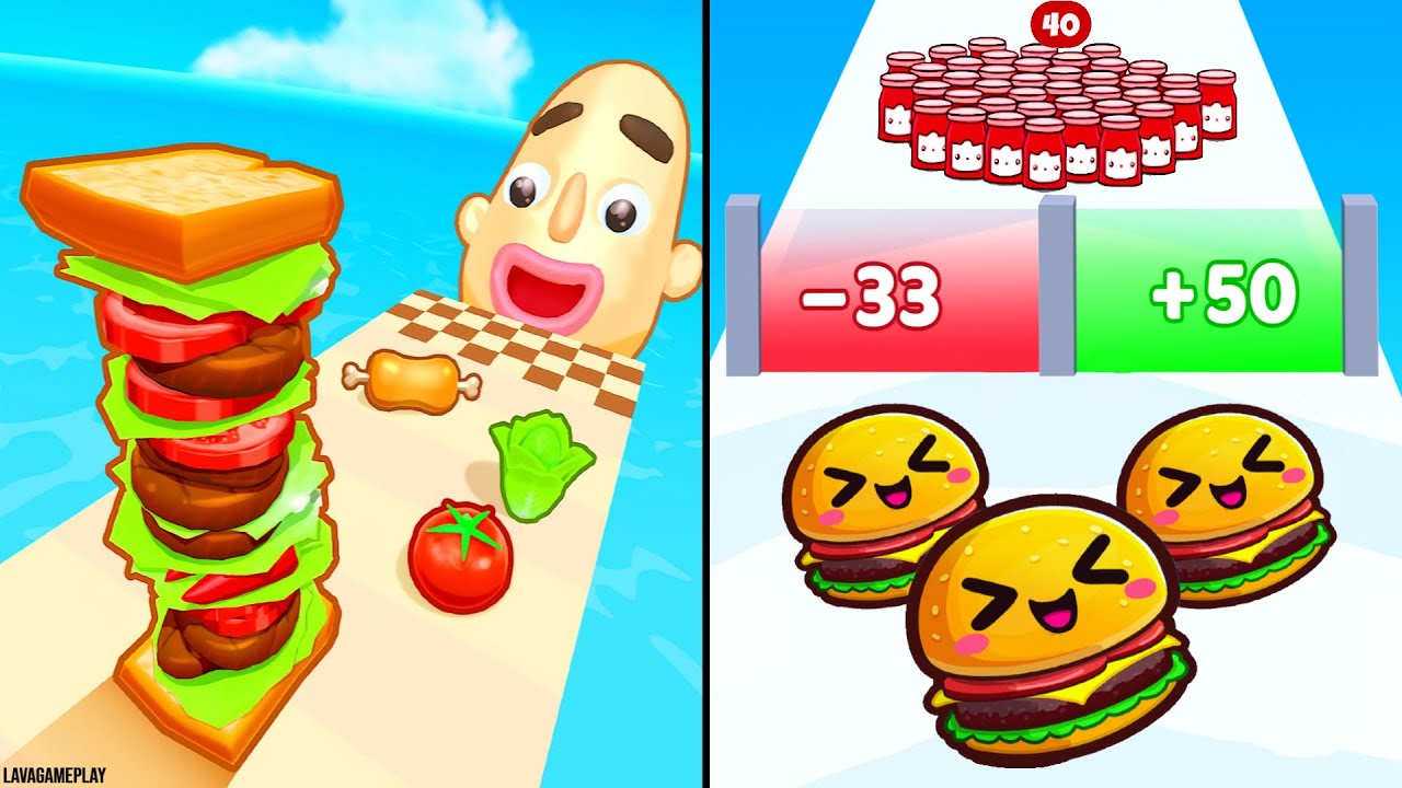 Sandwich Runner vs Food Run - YouTube