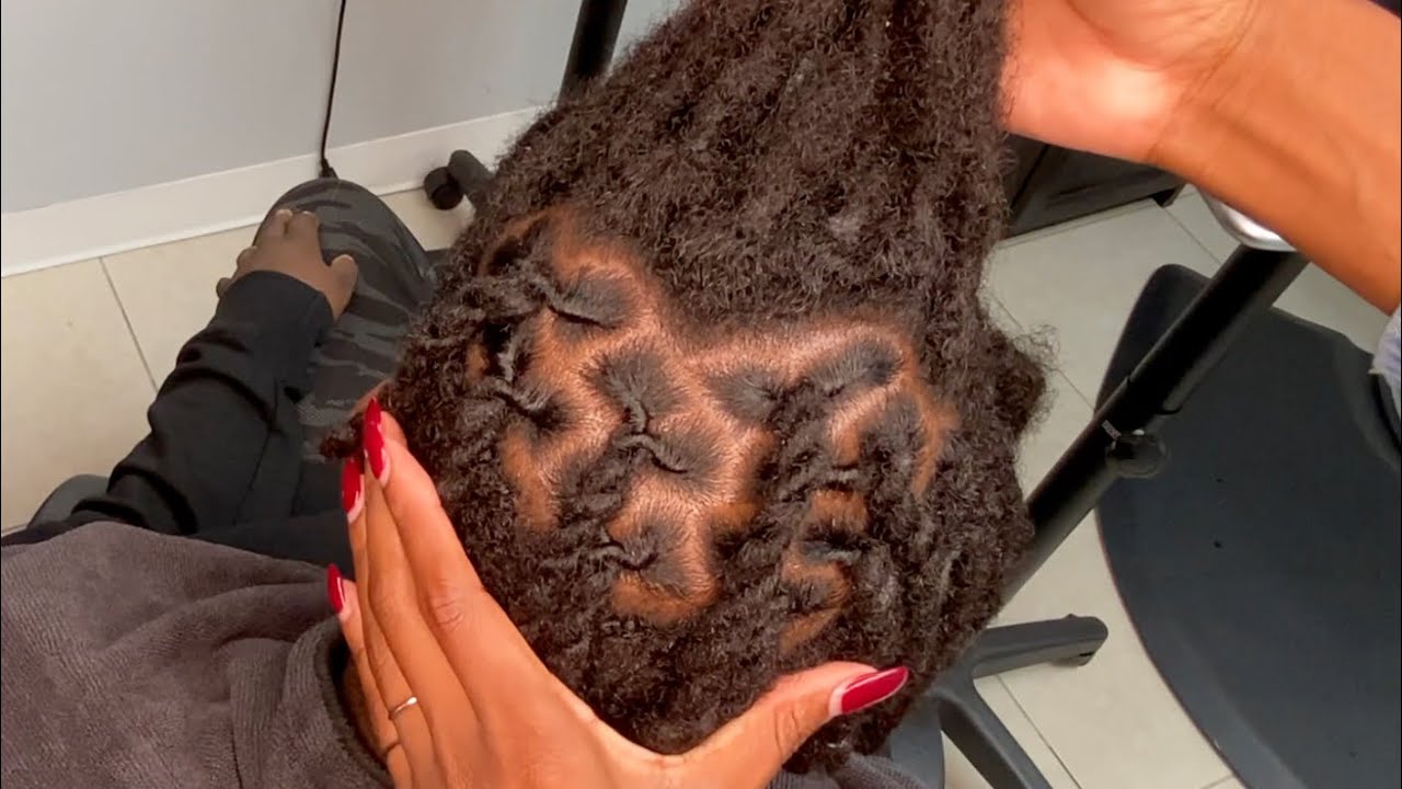 QUICK 2 STRAND TWIST ON HIGH TOP LOCS - YouTube