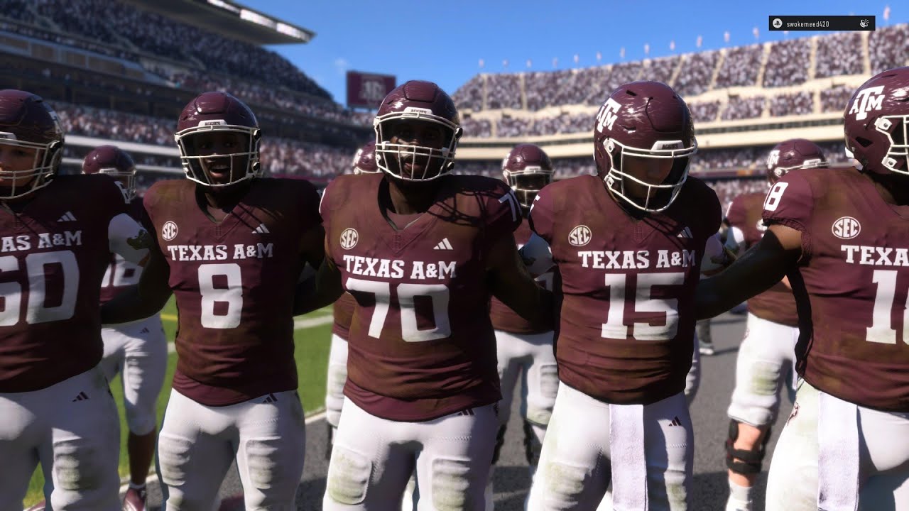 College Football 25 Dynasty Week 8 | Texas A&M @ Mississippi St. # ...