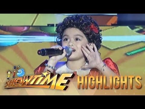 It's Showtime: Lea Salonga Mini Me impresses with her version of ...