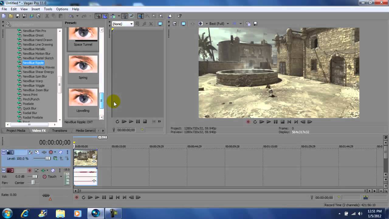 NewBlue FX Ripple Effect Tutorial [HD] - YouTube