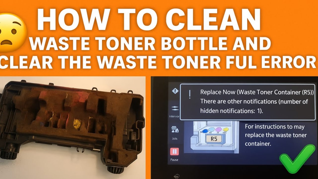 ⚠️ Fujifilm C3060: Waste Toner Full? Clean & Fix It Fast! 🔧 - YouTube