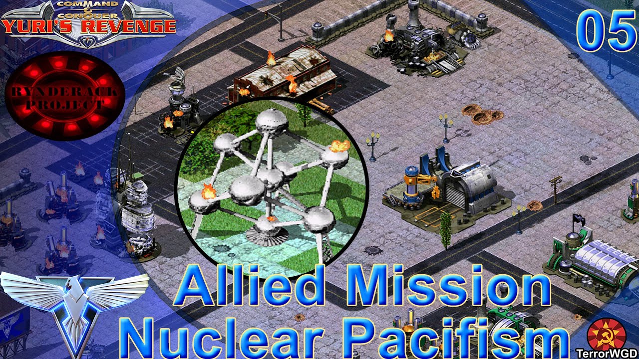 Red Alert 2│Yuri's Revenge│Rynderack Project│Allied Mission 5│Nuclear ...