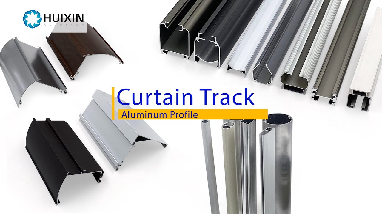 Huixin Curtain Track Aluminum Profile - YouTube