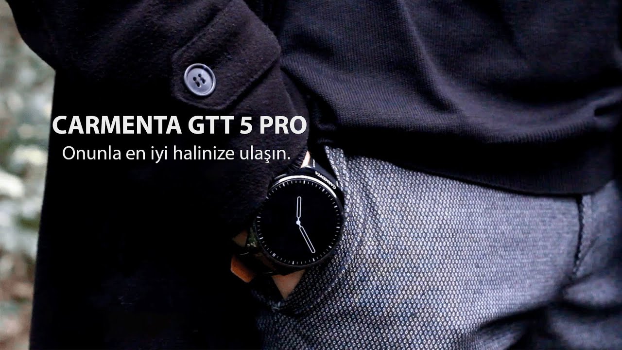 Carmenta GTT 5 PRO akıllı saat, sizi en iyi halinize ulaştırmak için ...