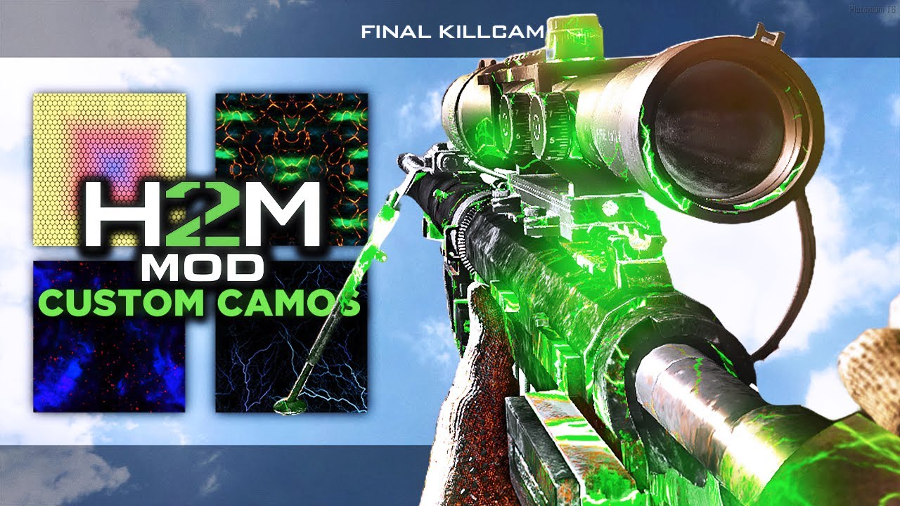 HOW TO GET CUSTOM CAMOS on the H2M MOD! (Camo Pack + Tutorial) - YouTube
