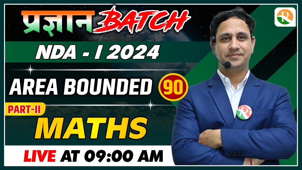 Area Bounded -2 for nda | NDA Maths Classes 2024 | NDA Maths ...