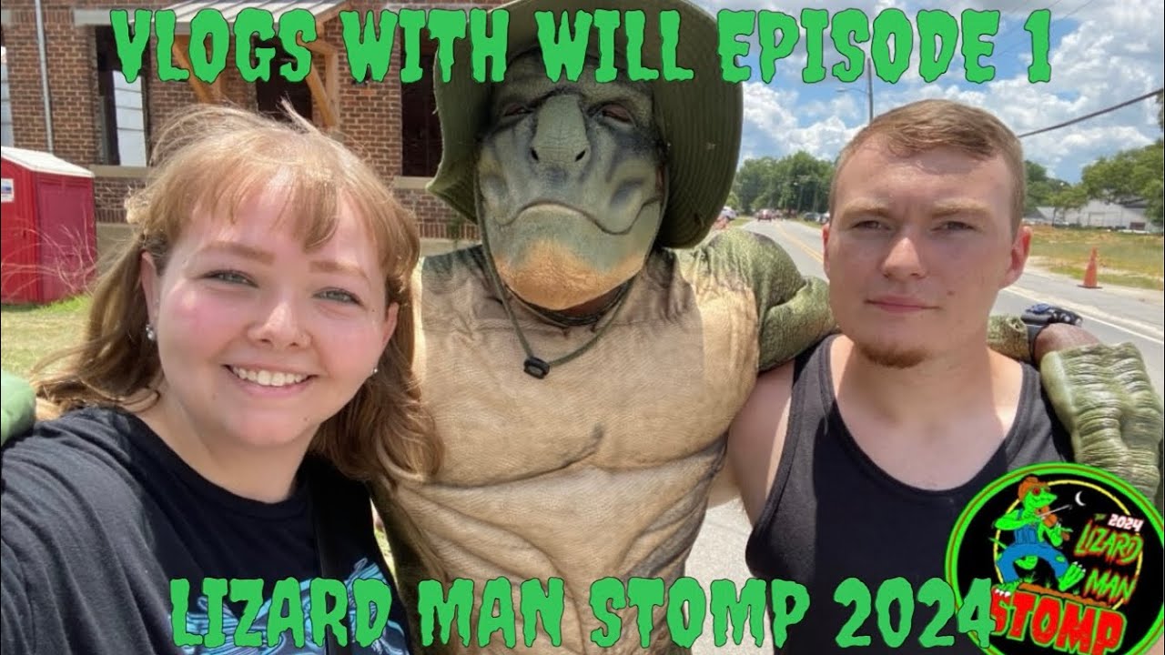 Vlogs With Will Episode 1: The Lizard Man Stomp 2024 - YouTube