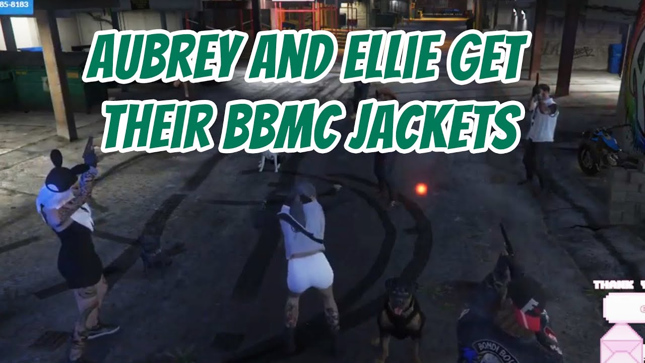 Aubrey and Ellie Get Their BBMC Jackets - Reychel || GTA 5 RP NoPixel ...