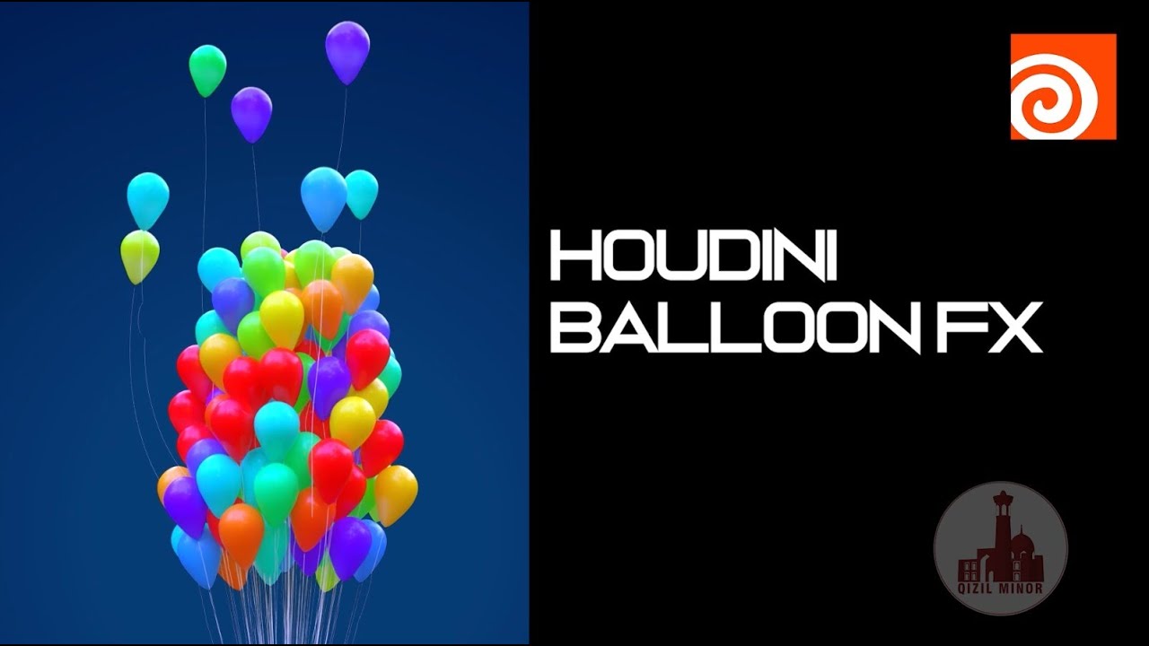 HOUDINI: Houdini Balloon FX #houdini, #vfx, #simulation - YouTube