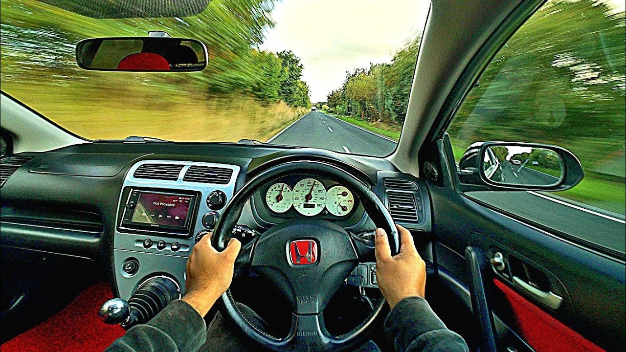 Honda Civic Type R NIGHT RUN POV Part 2 - YouTube