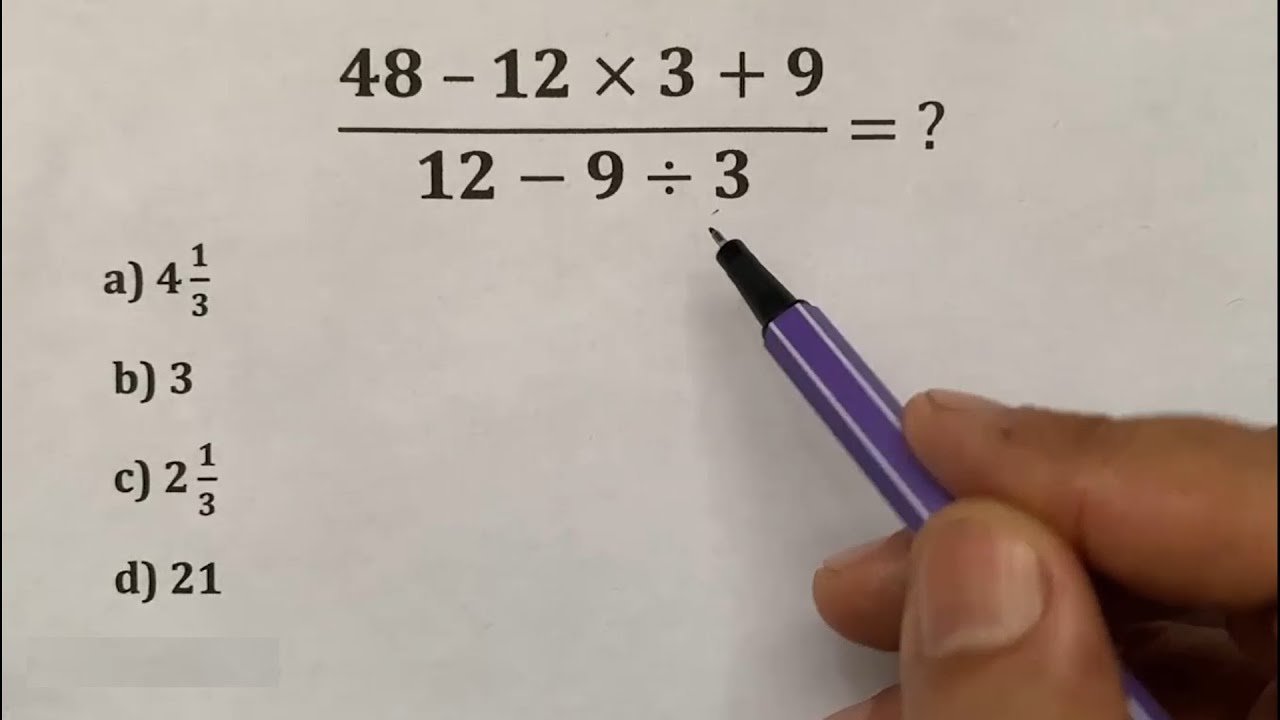 Expressão Numérica Bugante | Matemática básica para Concursos | Prof ...