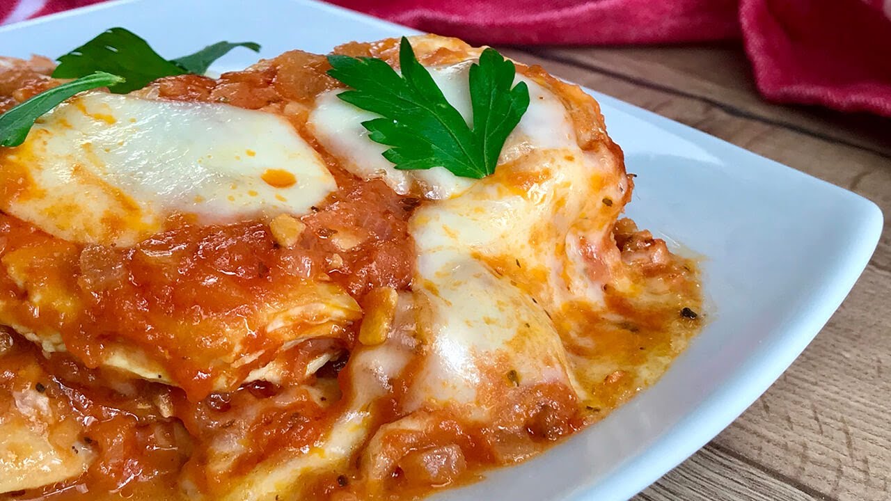 Receta de POLLO EN SALSA DE TOMATE con Queso Mozzarella FUNDIDO 💥💥 ...