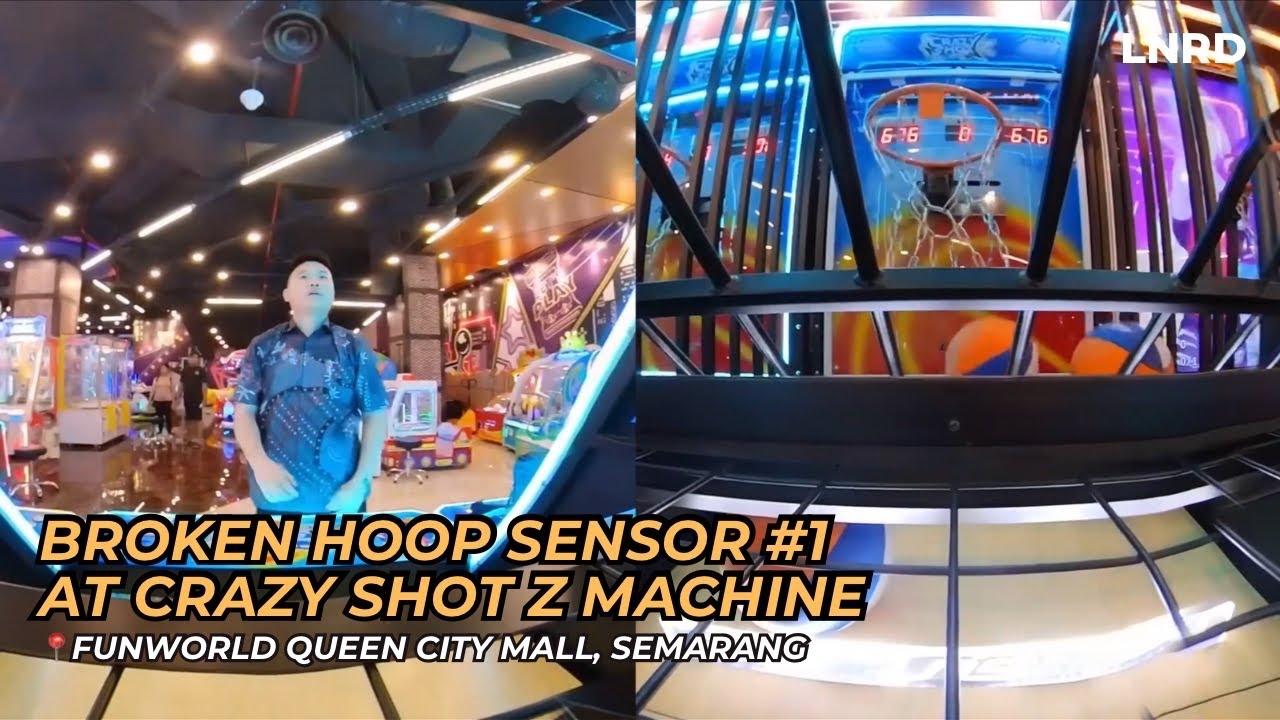 Broken Hoop Sensor #1 - Crazy Shot Z Basketball Arcade Game Indonesia ...