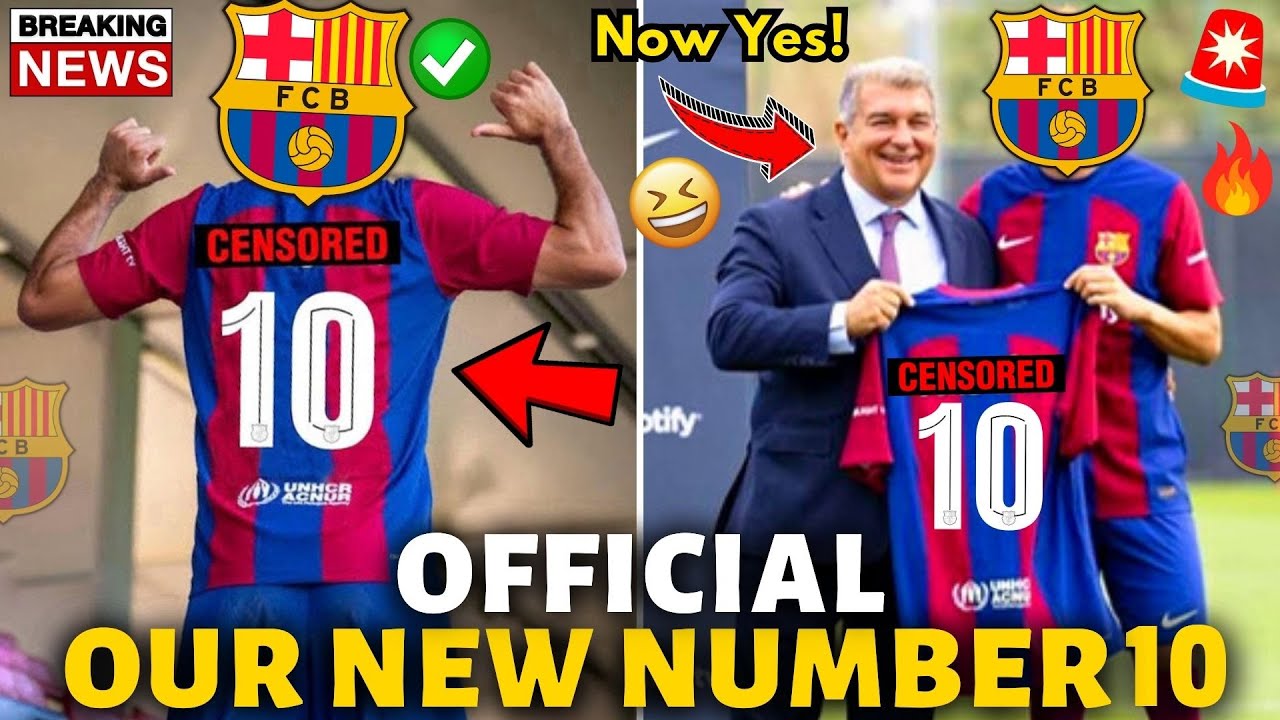 🚨OFFICIAL! THE REAL NUMBER 10 THAT THE FANS ASKED FOR SO MUCH! FINALLY ...