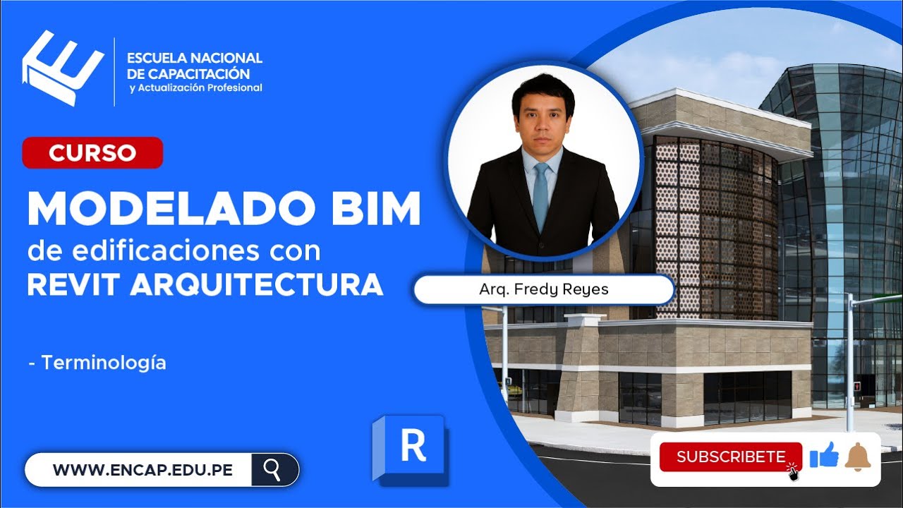 Curso: MODELADO BIM DE EDIFICACIONES CON REVIT - TERMINOLOGÍA 2025 - YouTube