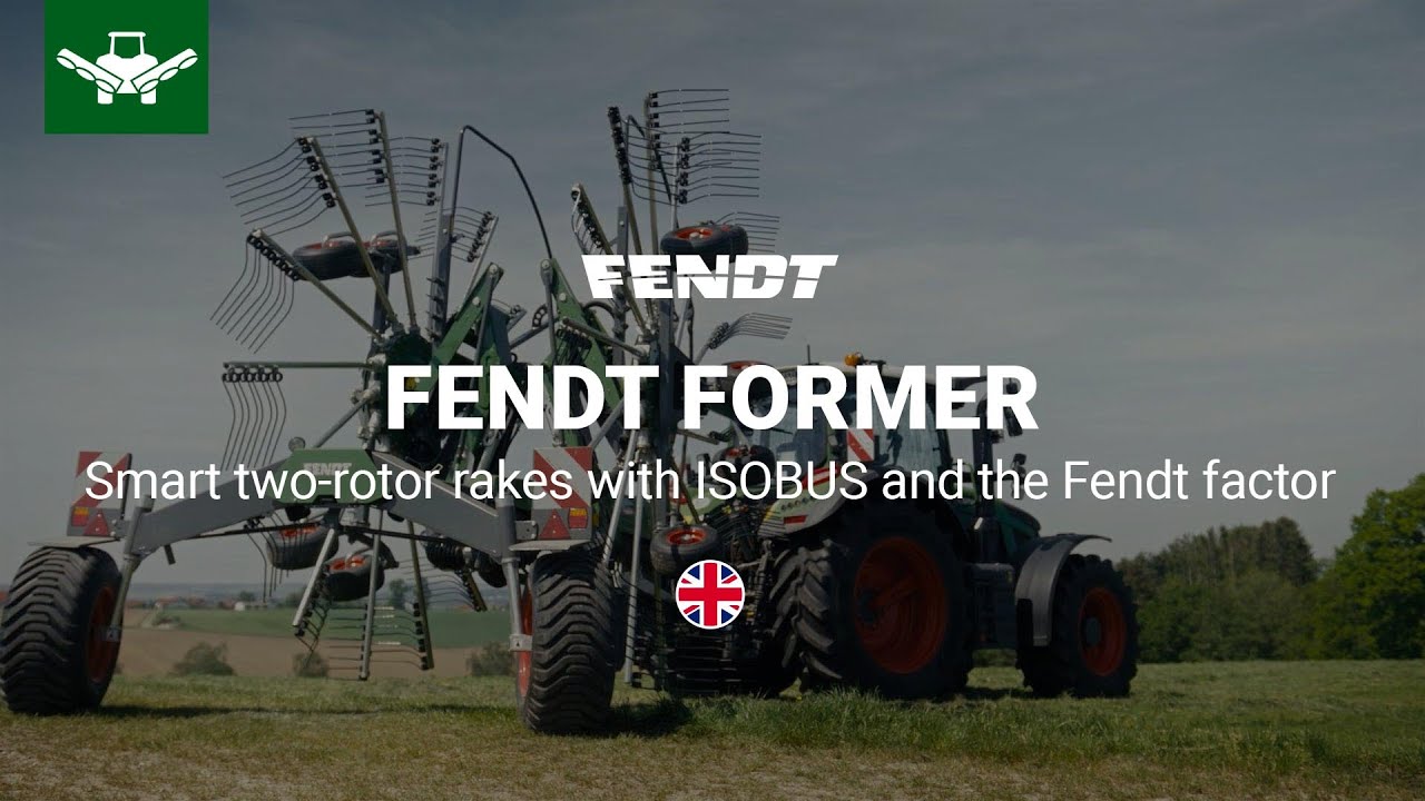 Fendt Former | Smart two-rotor rakes with ISOBUS and the Fendt factor ...
