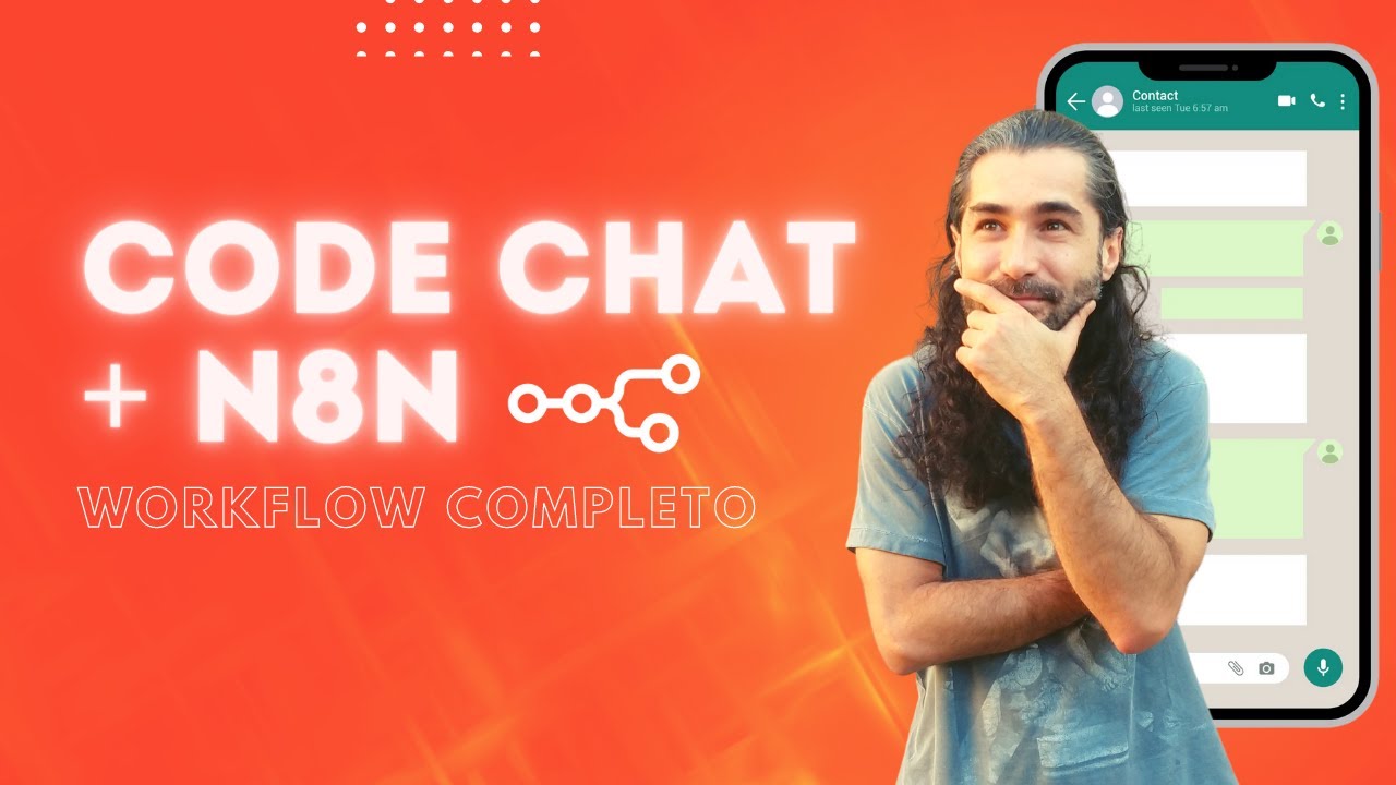 CODE CHAT + N8N, workflow para envio de botões, listas, mídias e muito ...
