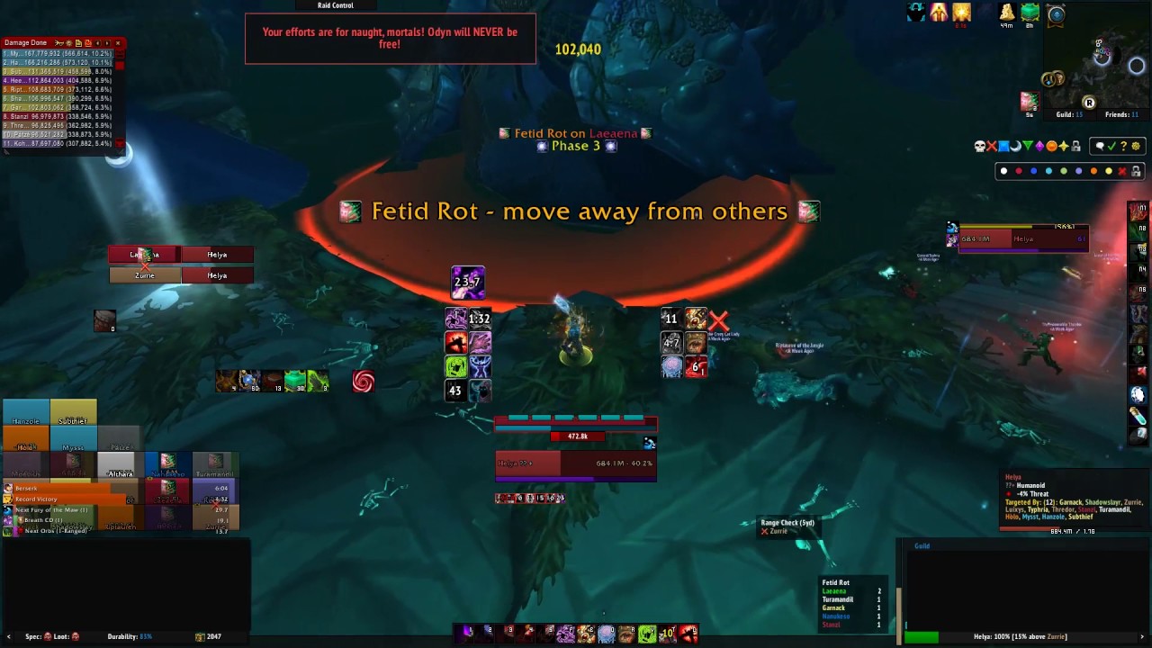 A Week Ago - Trial of Valor Heroic Helya Tank PoV - YouTube