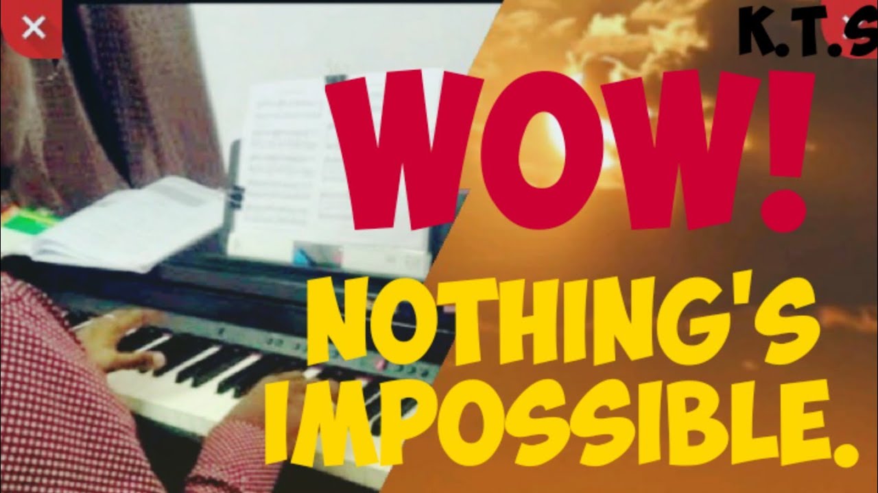 NOTHING is IMPOSSIBLE... Lyrics in English. - YouTube