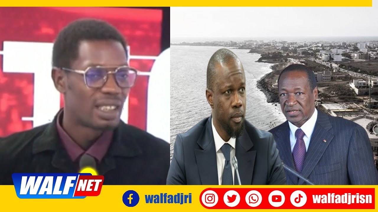 Pape Moussa SOW : Le Nom de Blaise Comparé ex président Burkinabé ...