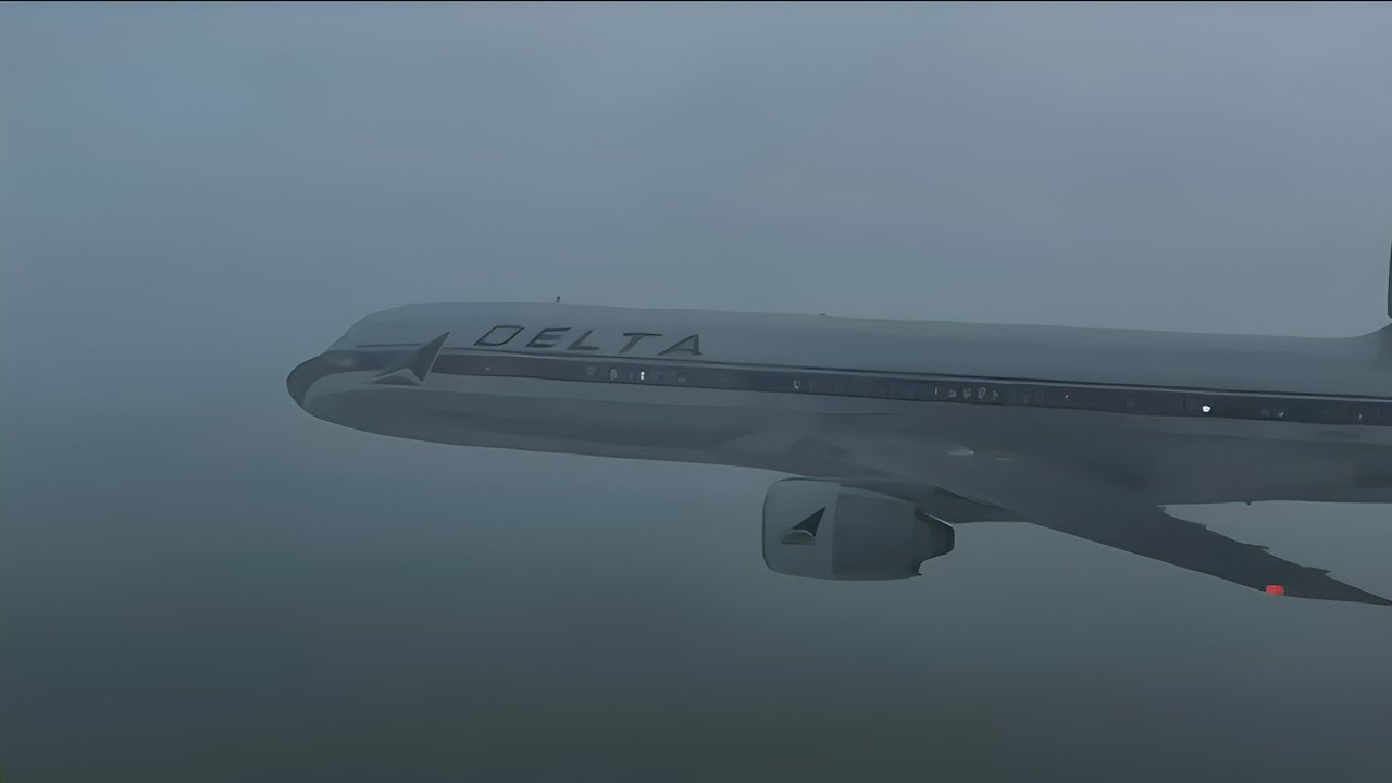 Delta Air Lines Flight 191 - crash and disintegration animation - YouTube