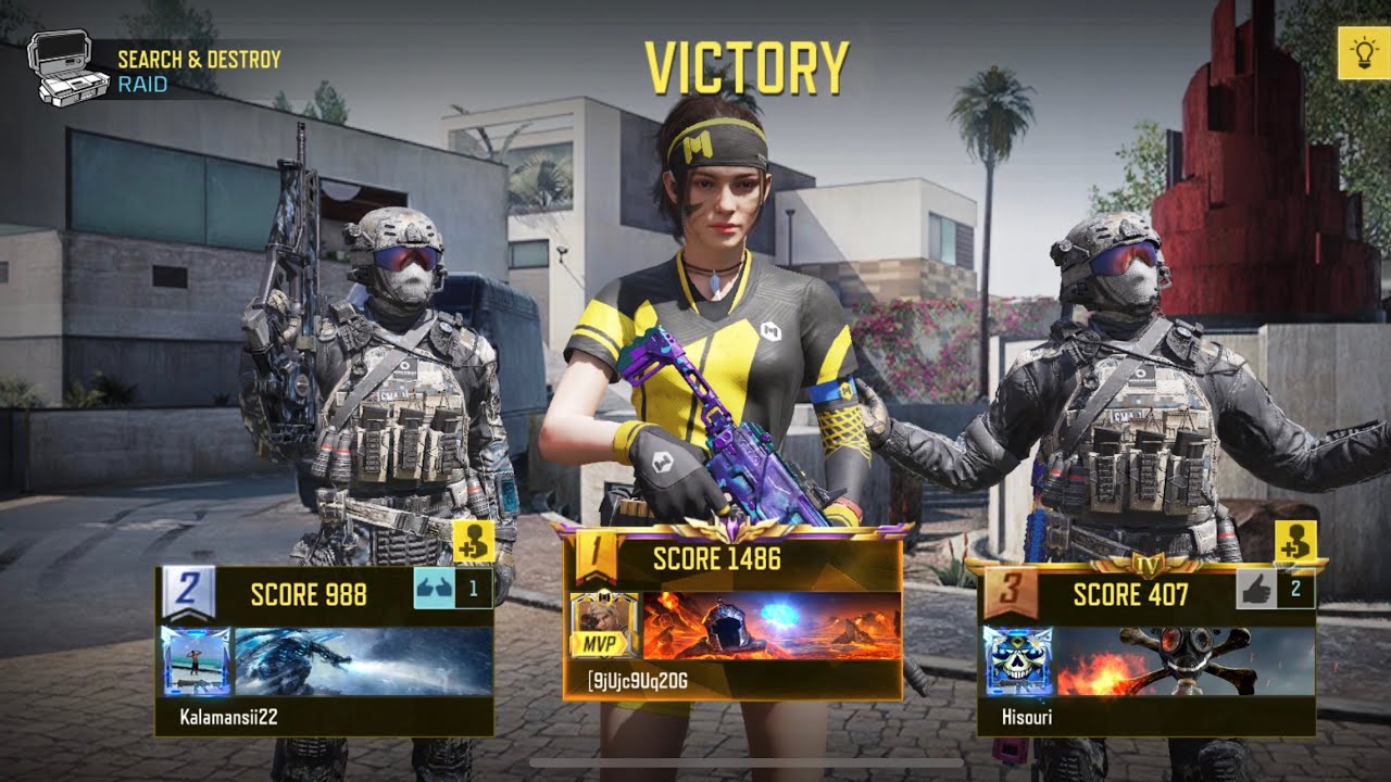 SEARCH AND DESTROY MATCH 💣 (RAID) 2 | YOUR DAILY CODM PLAYER - YouTube