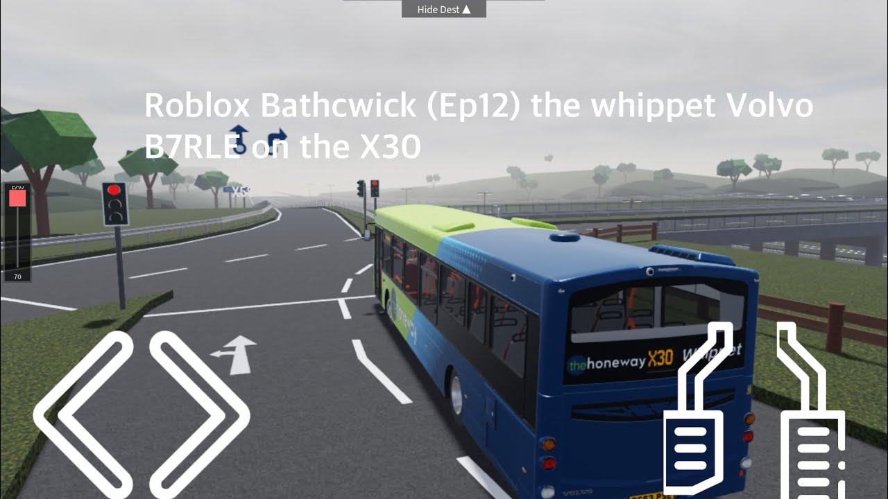 Roblox Bathwick (Ep12) the Volvo B7RLE on the X30 - YouTube
