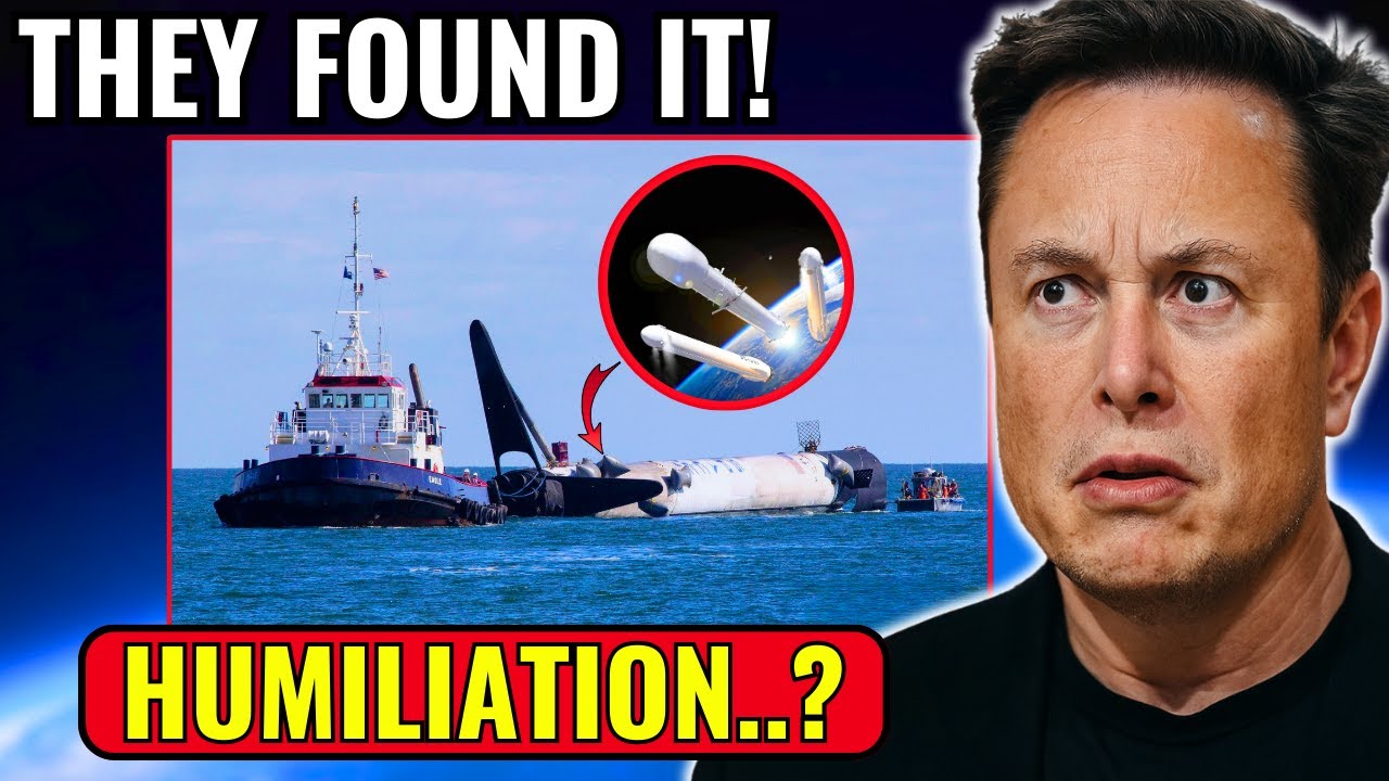 SpaceX Finally Recovered Falcon Heavy Center Core...NASA SHOCKED! - YouTube