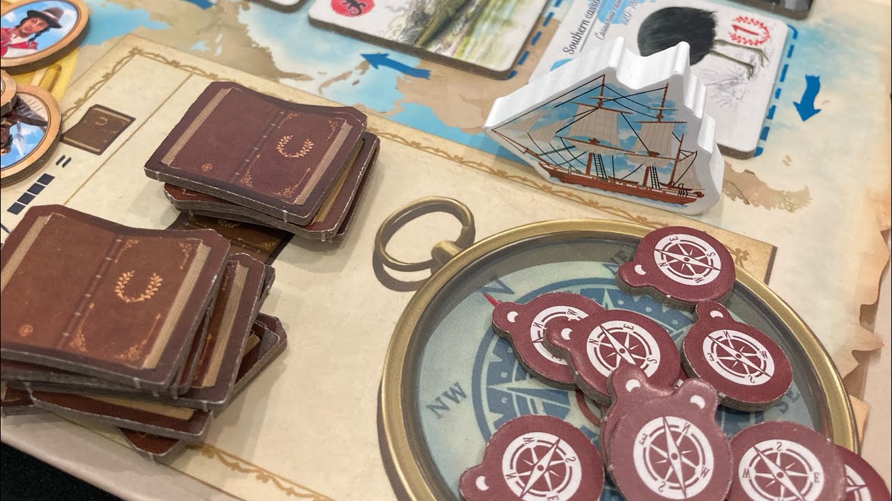 In The Footsteps Of Darwin Board Game | First Impressions - YouTube