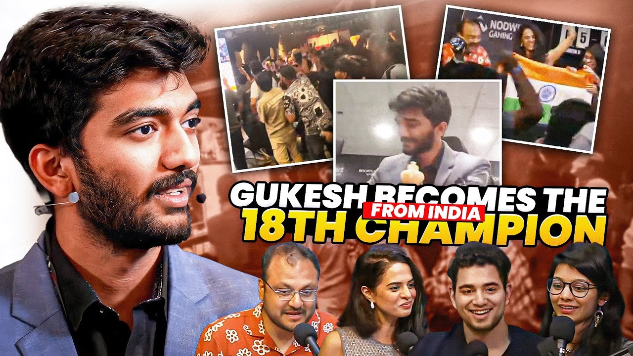 Final Raw Moments , Gukesh Becomes The 18Th World Champion From INDIA ...