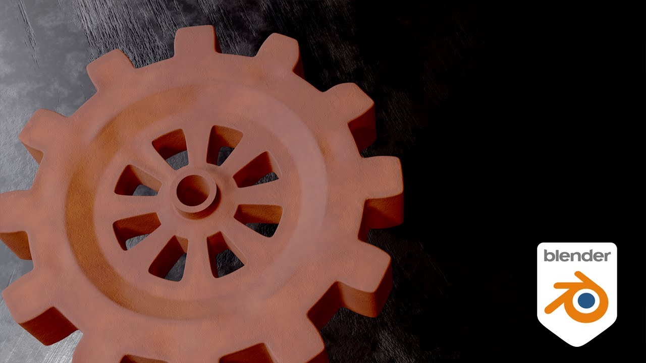 Easy gears & cogs in Blender 4 - YouTube