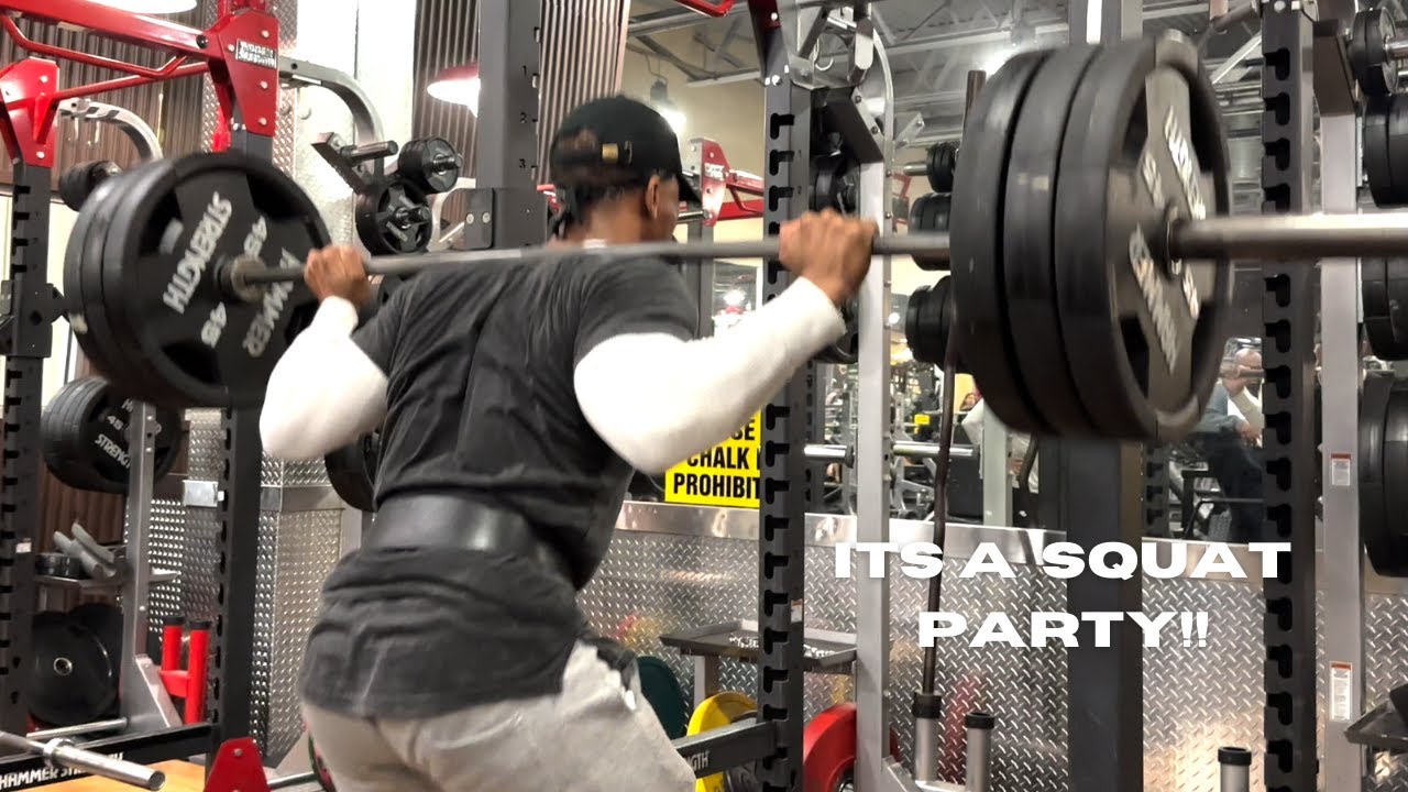 WELCOME TO THE SQUAT PARTY!! - YouTube