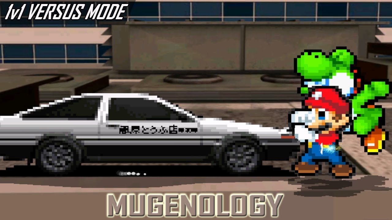 Toyota AE86 vs Super Better Mario - Initial D vs Mario Bros. - MUGEN ...