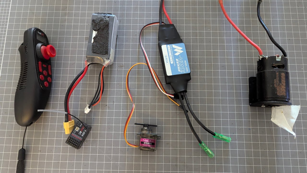របៀបភ្ជាប់គ្រឿងបញ្ជាRC!How to set up rc part devices?hot rc remote 6CH ...