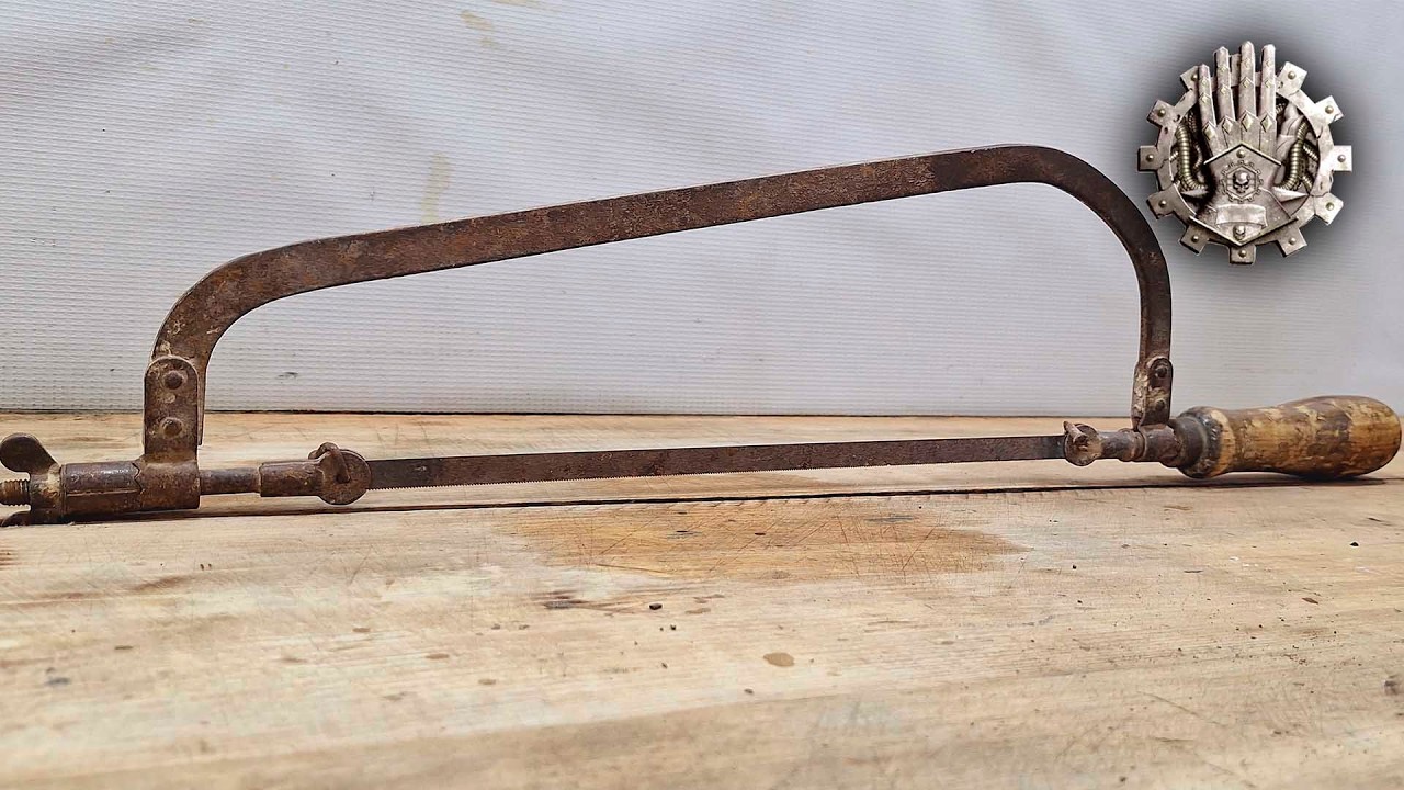 Restoration of an Old Hacksaw Made in Germany in 1937. - YouTube