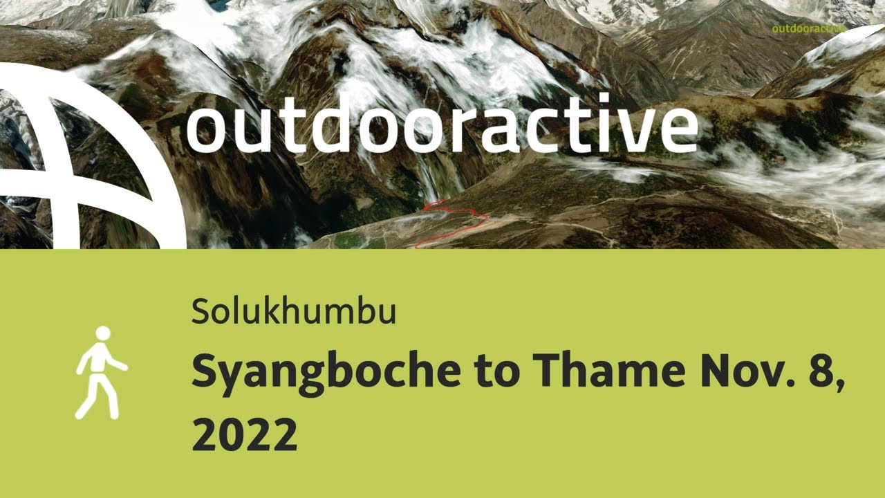 Interactive 3D flight: Syangboche to Thame Nov. 8, 2022 - YouTube