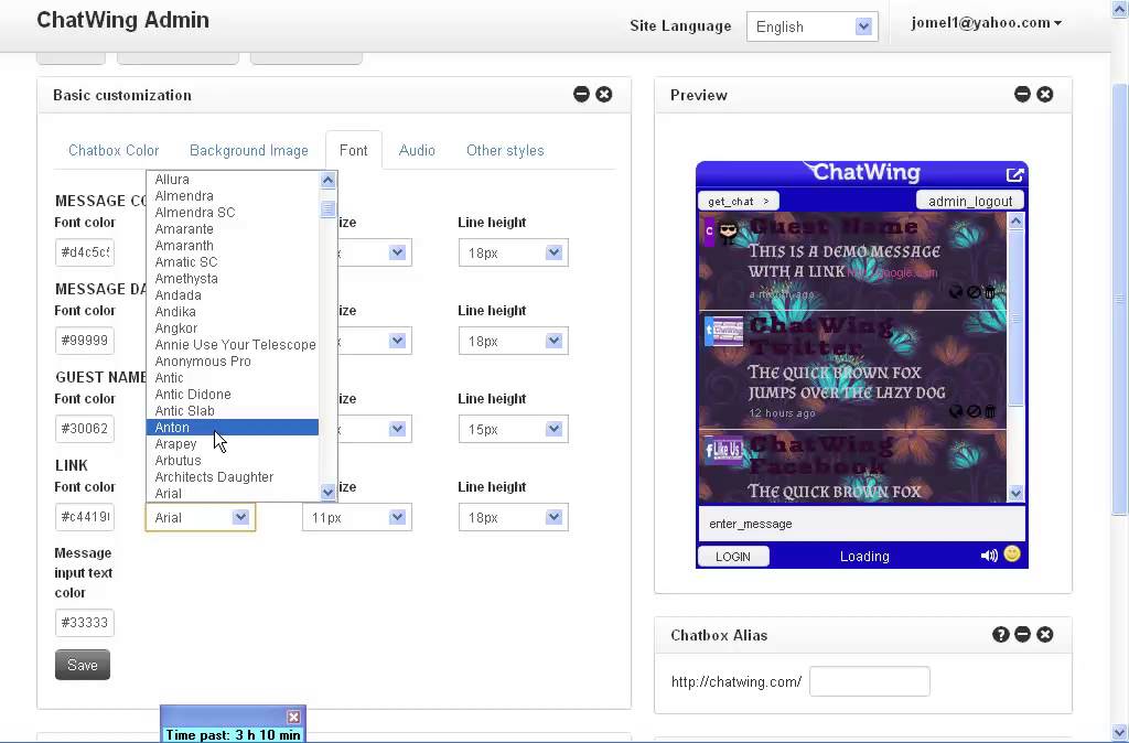 html Free Live Chat Software - Widget Chatwing - YouTube